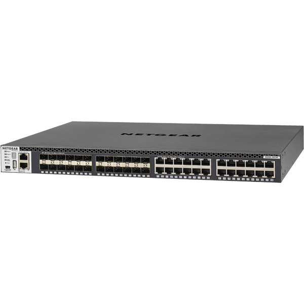 NETGEAR [XSM4348S-100AJS] M4300-24X24F 10GBASE-T 24ポート + 10G SFP+ 24 ...